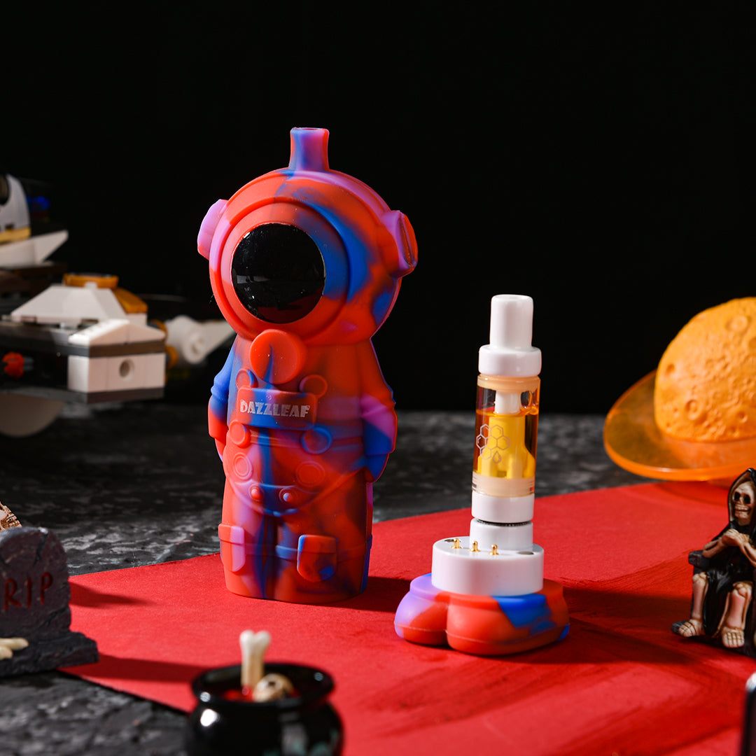 SPACEMAN 510 Cartridge Concealable VV 550mAh PreHeat LED Screen Batter ...