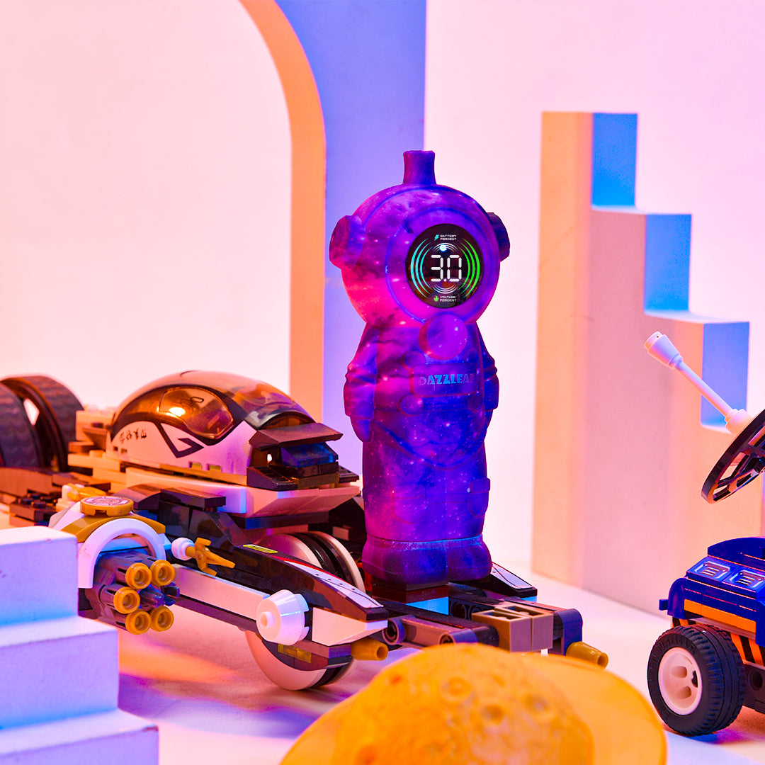 SPACEMAN 510 Cartridge Concealable VV 550mAh PreHeat LED Screen Batter ...