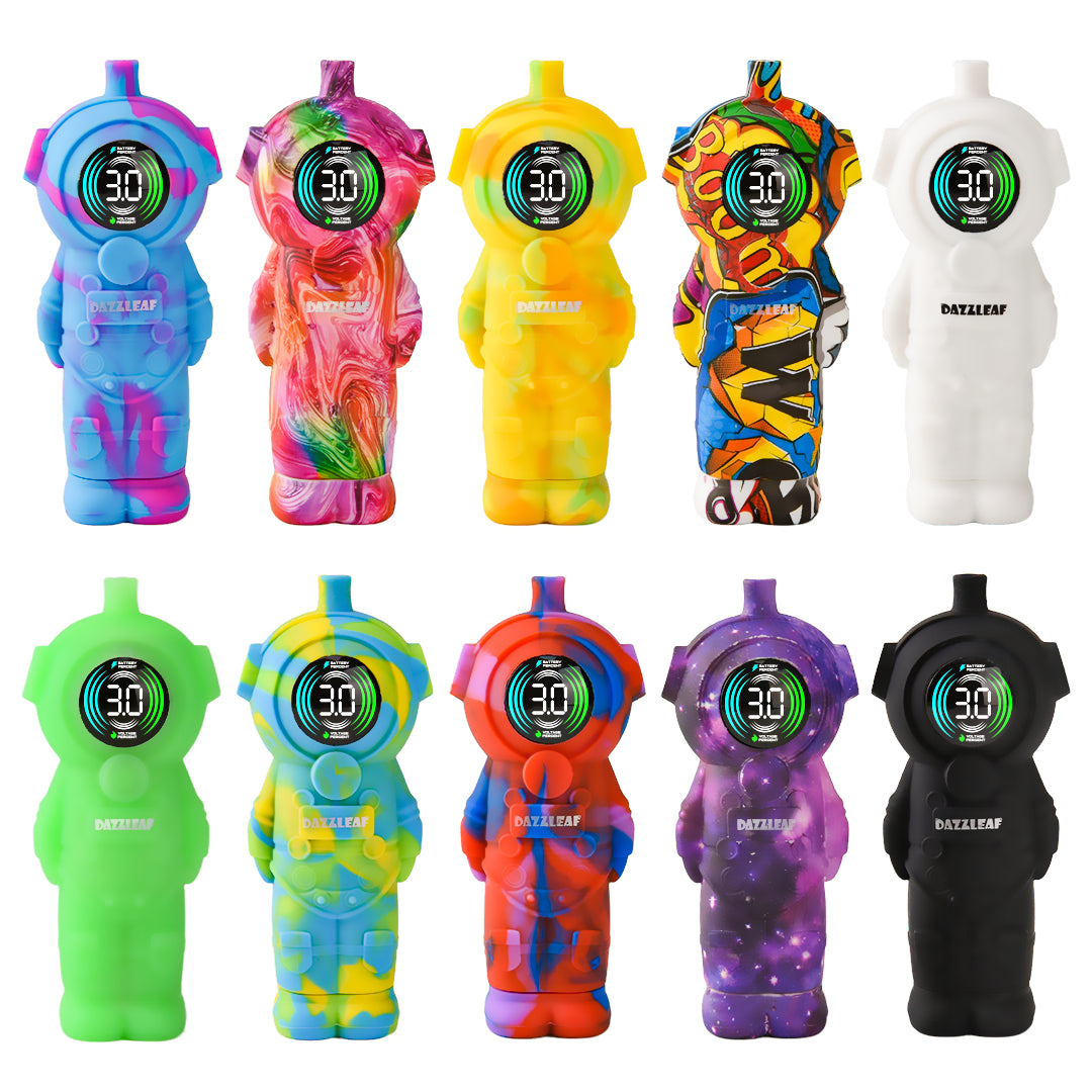 SPACEMAN 510 Cartridge Concealable VV 550mAh PreHeat LED Screen Batter ...